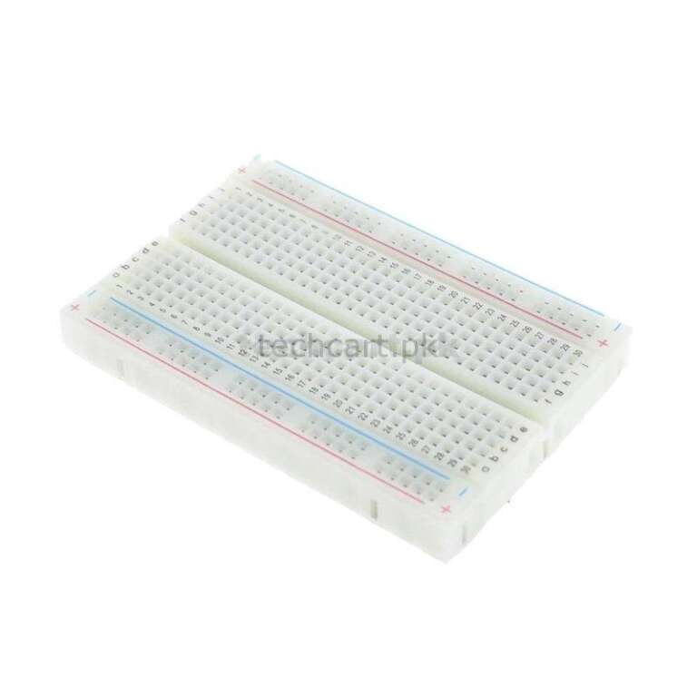 Mini breadboard 8.5CM x 5.5CM 400 holes | dcart.pk
